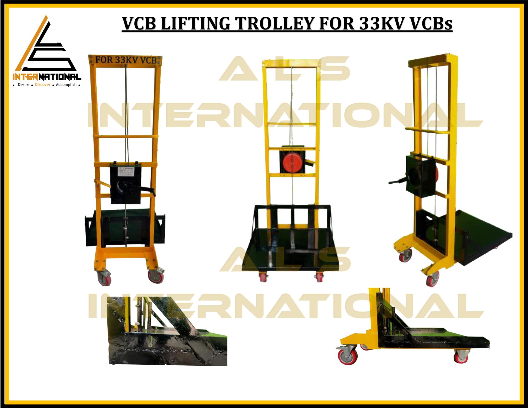 VCB TROLLEY FOR 33KV VCB - A L S INTERNATIONAL